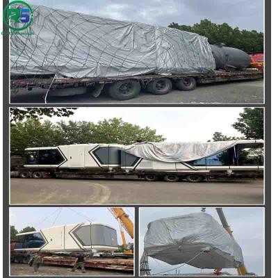 Cina 8.5M Length Aluminum Capsule House: Simple and Fast Loading & Unloading in vendita