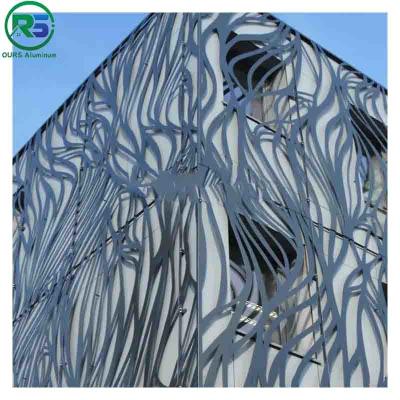 中国 20MM Thickness Clip In Metal Ceiling Aluminum Wall Panels Architectural Suspended Fireproof 販売のため