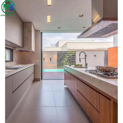 Cina Modern Aluminum Cabinet with Fluorocarbon Spraying And Black Aluminum Cabinet System in vendita