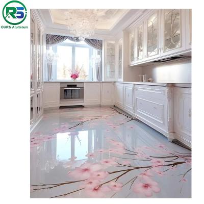 Cina T-Shaped Carrier System Aluminum Cabinet for Interior Decoration With White And Golden in vendita