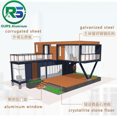China 2023 Custom-made Modern Design Aluminum alloy Capsule Tiny House For living Prefab Houses Capsule Cabin Apple Cabin for sale