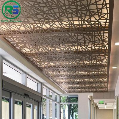 Cina Commercial Aluminum Art Deco Wall Panels Perforated Metal Cladding Facade in vendita