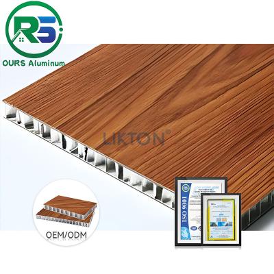 China Multicolor Acoustic Aluminum Honeycomb Wall Panels For Interior for sale