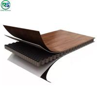 China Interior Aluminum Honeycomb Panel Facade Wall Ceiling Cladding Decorative Marble Grain for sale