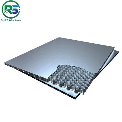 Cina Interior Aluminum Honeycomb Panel Facade Wall Ceiling Cladding Decorative Marble Grain in vendita