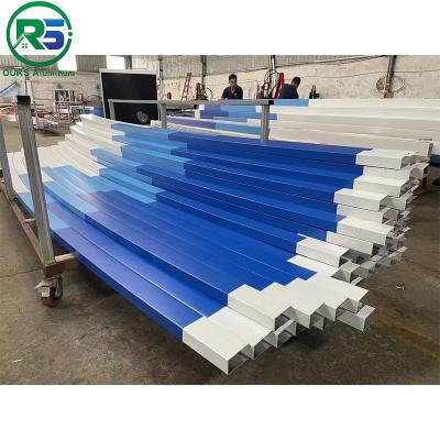 China Tecto de metal suspenso linear e ecológico de 0,9 mm Tecto de alumínio branco à venda