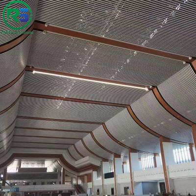China Modern and Simple Design Aluminum Wall Panels for Popular Decoration Te koop