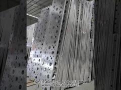 Armário de alumínio moderno com pulverização do Fluorocarbon e sistema de armário de alumínio preto