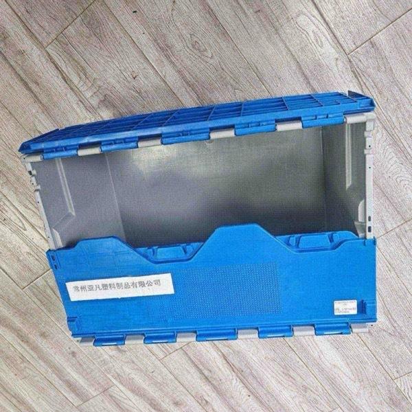 Quality 53cm Plastic Totes On Sale Customization Heavy Duty Storage Boxes With Lids for sale