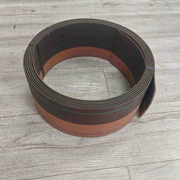 Quality Brown Black Plastic Landscaping Edging PP/PE 20FT Plastic Flower Bed Edging for sale