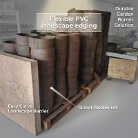 Quality Flexible To Curve Pvc Landscape Edging Recycled 12 Feet 4in Landscape Edging for sale