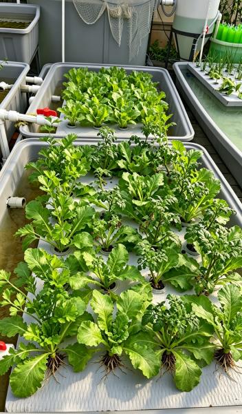 Quality Vertical PP / PE Aquaponic Garden System  In Hot Weather for sale