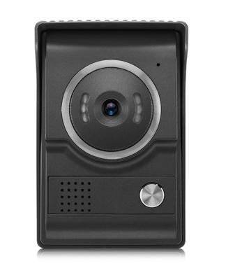 China 7 duimlcd Overdracht 4 Systeem van de Draad het Videointercom gelijkstroom 15V CMOS Ring Door View Cam Te koop