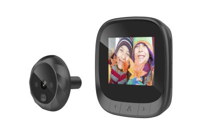 China câmera video do olho de porta do Peephole da campainha do visor da porta de Digitas do Peephole 2.4inch com impulso de Bell para a casa à venda