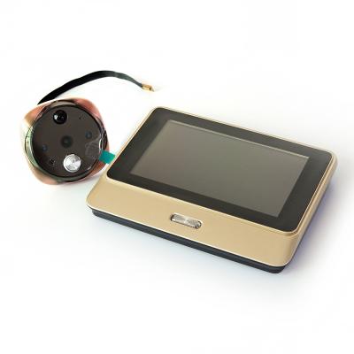 China visor video da porta da campainha do Peephole de 5inch Smart WiFi com apoio Tuya APP do botão da chamada com detecção de movimento à venda