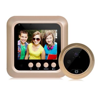 China Visor video da campainha do Peephole de Digitas um ângulo 0.3MP de 115 graus à venda