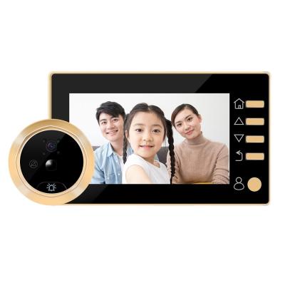 China 4,3 câmera video da campainha 1.3MP HD Door Eye Viewer do Peephole da polegada à venda