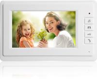 China Smart Villa Front Door Intercom System 7 Inch TFT LCD Color Password Unlock for sale
