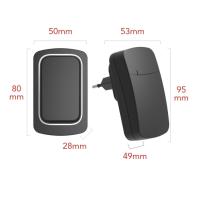 China 150m Intercom Remote Door Unlock Bell Self Powered With Differnt Plugs for sale