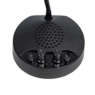 China ROHS Interphone Window Intercom System For Talk Through Glass Counter Service for sale