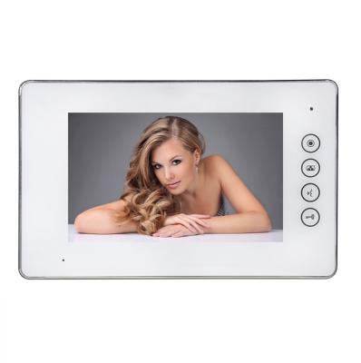 Cina Per 2 targhetta del campanello 2MP HD Intercom Camera With del cavo degli appartamenti 2 la video in vendita