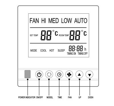 China pantalla táctil de congelación anti del Stat del sitio programable electrónico de la calefacción de 1200W Wifi en venta