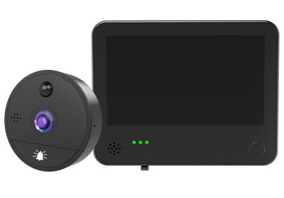 China Visor esperto video da porta da campainha 25fps Digitas do Peephole da detecção de movimento de PIR à venda