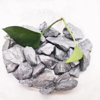 China Silver Gray Ferroalloy Silicon Calcium Granule For Casting for sale