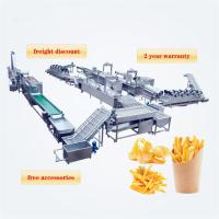 China Semi Automatic Potato Chips Making Machine 380V 50HZ 45KW High Efficiency for sale
