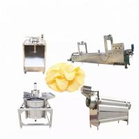 China Semi Automatic Potato Chips Making Machine 380V 50HZ 45KW High Efficiency for sale
