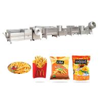 Quality Commercial Frozen French Fries Production Line 3500KG 304 Stainless Steel for sale