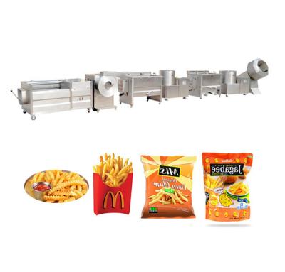 Cina Linea di produzione commerciale congelata delle patate fritte 3500KG acciaio inossidabile 304 in vendita