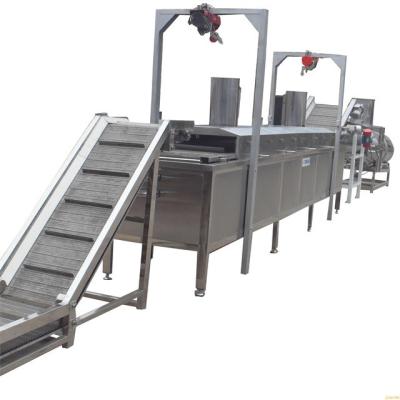 Cina Linea di produzione congelata delle patatine fritte delle patatine fritte alta efficienza automatica in vendita