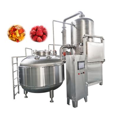 China Banana Chip Vacuum Frying Machine Low Oil Contain Potato Chips Deep Fryer for sale
