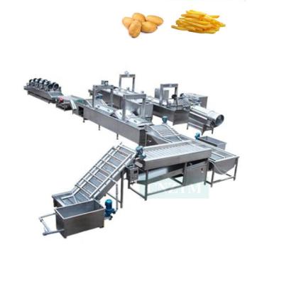 Cina Macchina per patatine fritte completamente automatica in acciaio inossidabile alimentare 304 in vendita