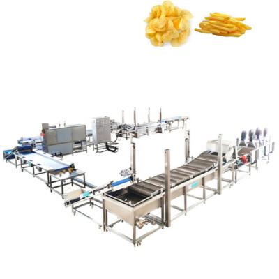 Cina Macchina per patatine fritte completamente automatica in acciaio inossidabile alimentare 304 in vendita
