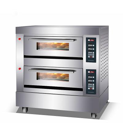 China 450*66*168 Cm Industrial Gas Oven 380V Gas Bakery Ovens High Productivity for sale