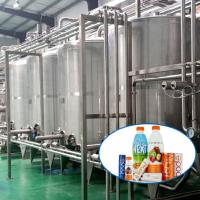 China Automatic Tomato Juice Production Machine 15000mm Fruit Paste Processing Line 380V for sale