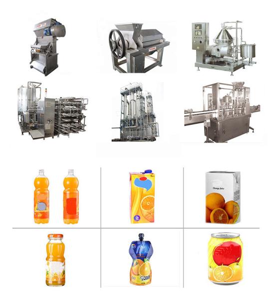 Quality Fully Automatic Vegetable Complete Juice Processing Unit Stainless Steel for sale