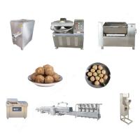 China 15/20mm Diameter Automatic Fish Ball Making Machine - Complete Meatball Production Line with Boiling and Cooling Systems for sale