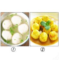 China 15/20mm Diameter Automatic Fish Ball Making Machine - Complete Meatball Production Line with Boiling and Cooling Systems for sale