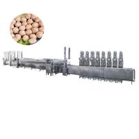 China 15/20mm Diameter Automatic Fish Ball Making Machine - Complete Meatball Production Line with Boiling and Cooling Systems for sale