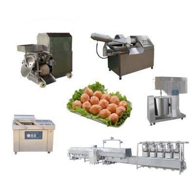 Cina 1000 * 400 * 400 mm linea di produzione automatica di polpette di pesce in acciaio inossidabile in vendita