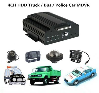 중국 까만 HDD 3g dvr 차량 감시 카메라 시스템 지원 인조 인간 & IOS App 판매용