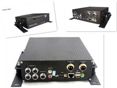 중국 안정되어 있는 RS485 Conect HDD 차 이동할 수 있는 Dvr SD 카드 안전 4ch D1 H.264 2.5 인치 SATA 판매용