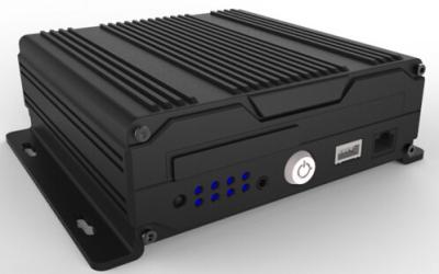 중국 소형 4CH 720P 이동할 수 있는 차량 DVR 128GB 3G GPS WIFI 검정 720P AHD 4 사진기 4G 판매용