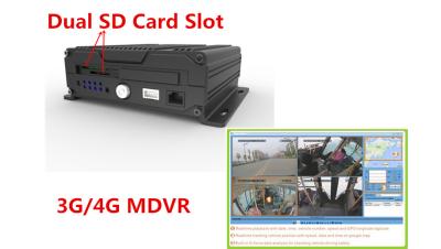 중국 4 GPS 3G 4G 와이파이에서 건축되는 채널 가득 차있는 HD 256GB SD 카드 AHD 이동할 수 있는 DVR 판매용