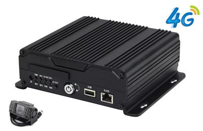 중국 3G/4G 1080P 720P AHD 이동할 수 있는 SD 카드 DVR 기록병 H.264 차량 비행 기록 장치 MDVR 판매용