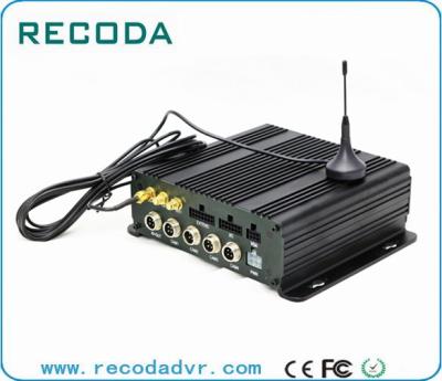 중국 이중 SD를 기록하는 4CH 가득 차있는 AHD 720P는 4G/3G GPS WIFI를 가진 이동할 수 있는 DVR를 카드에 적습니다 판매용