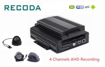 중국 3G 4G WIFI GPS 4ch 하드 디스크 차 Dvr 아날로그 HD 720P 차 비행 기록 장치 이동할 수 있는 DVR 판매용
